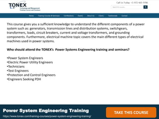 Power System Engineering Training Courses | PPT