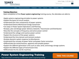 Power System Engineering Training Courses | PPTX