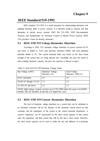 Power system harmonics | DOCX