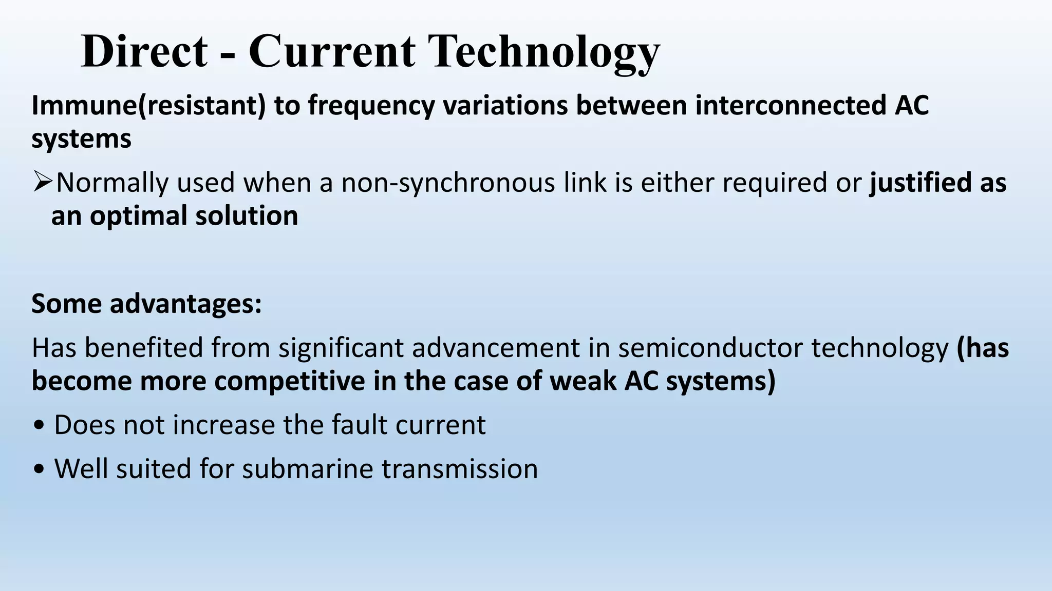 Power system interconnection presentation | PPTX