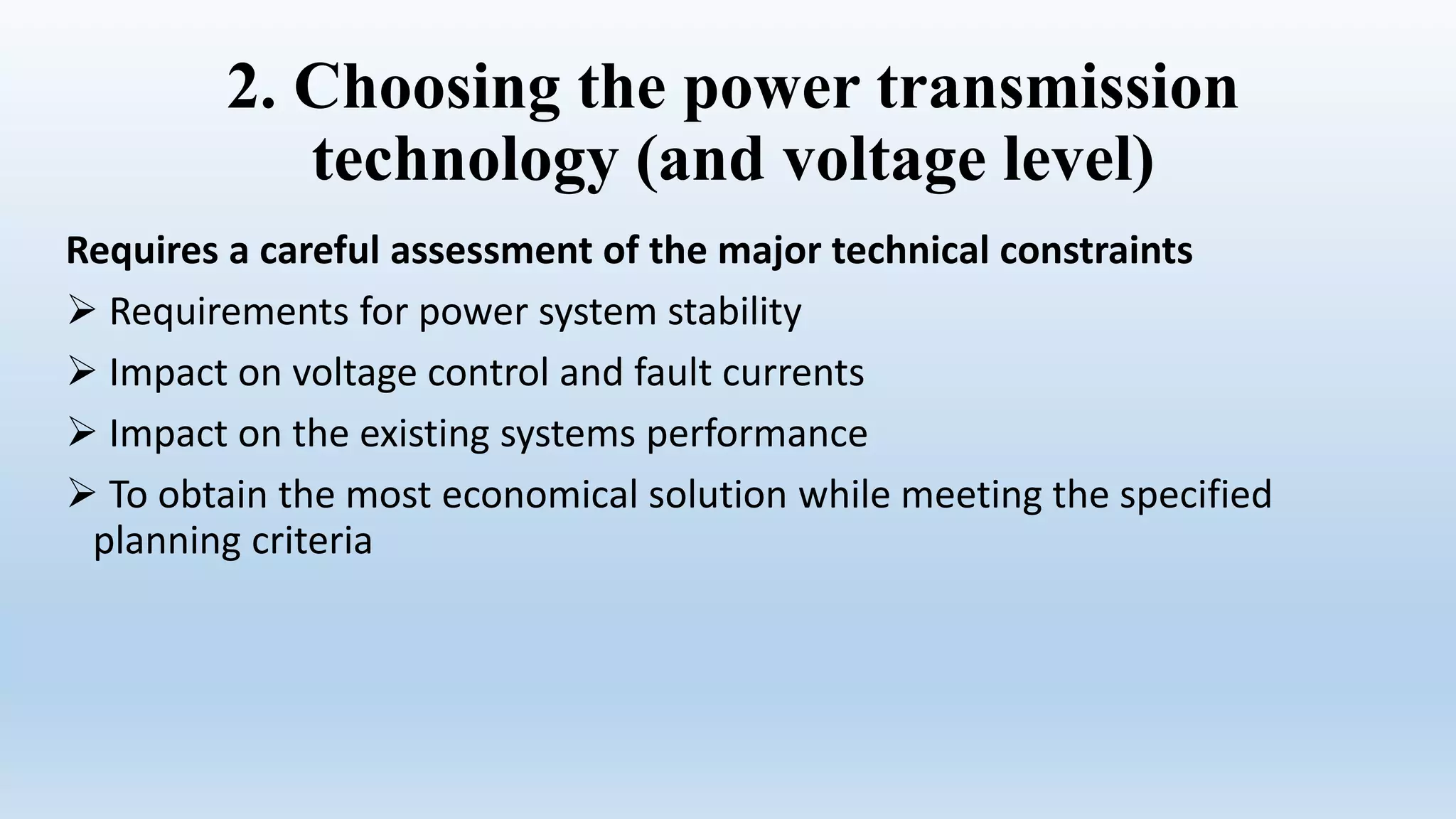 Power system interconnection presentation | PPTX