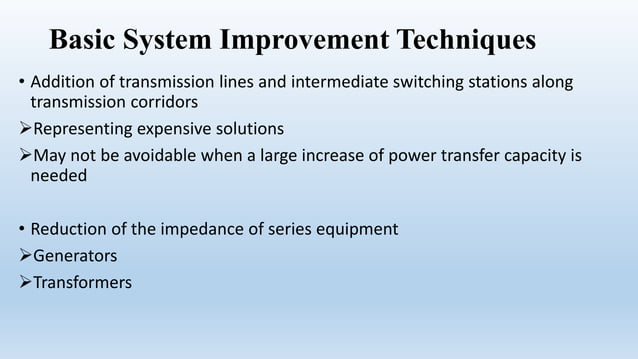 Power system interconnection presentation | PPTX