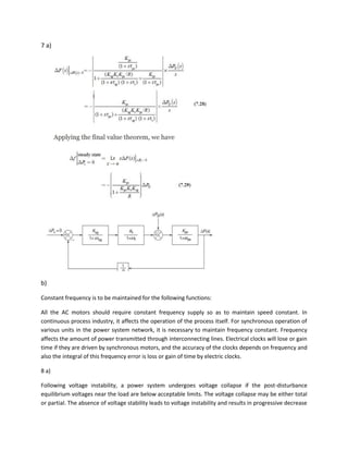 Power system operation and control | PDF
