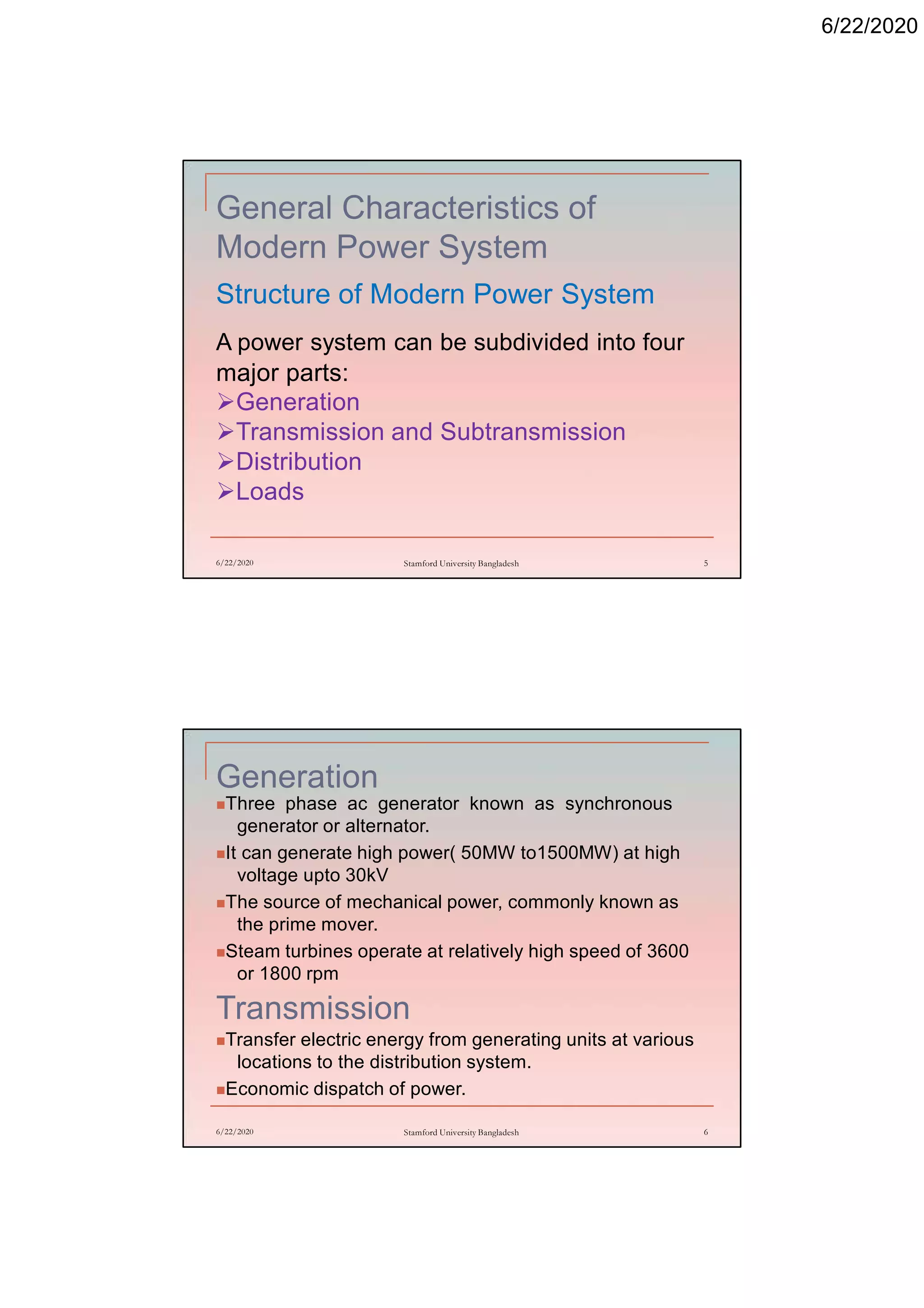 Power system operation & control( Switching & Controlling System) | PPTX