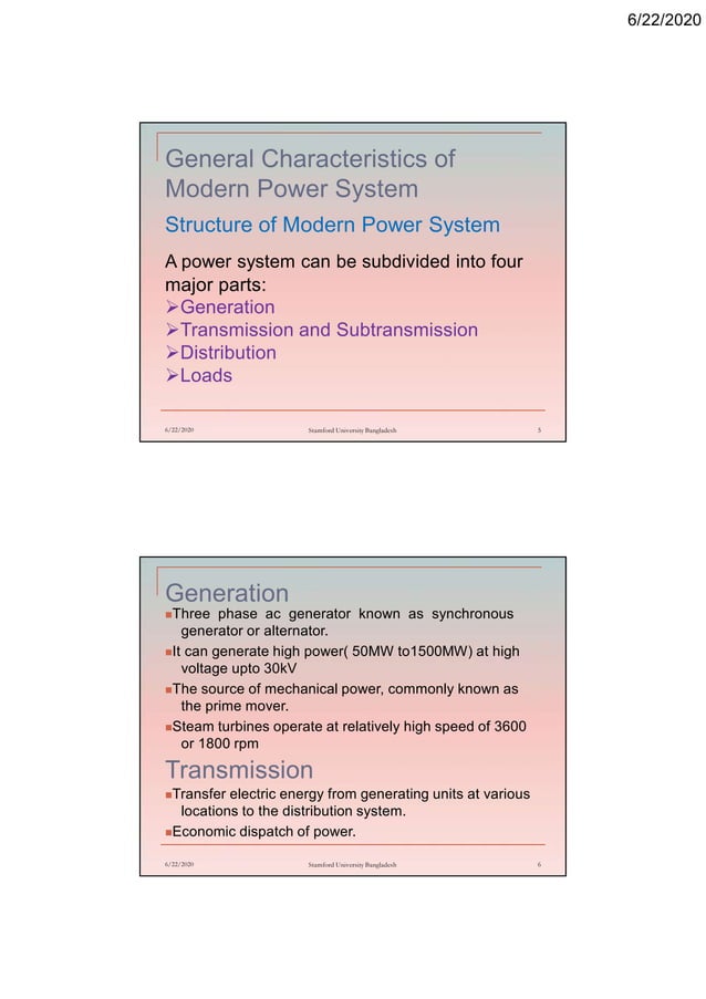 Power system operation & control( Switching & Controlling System) | PPTX