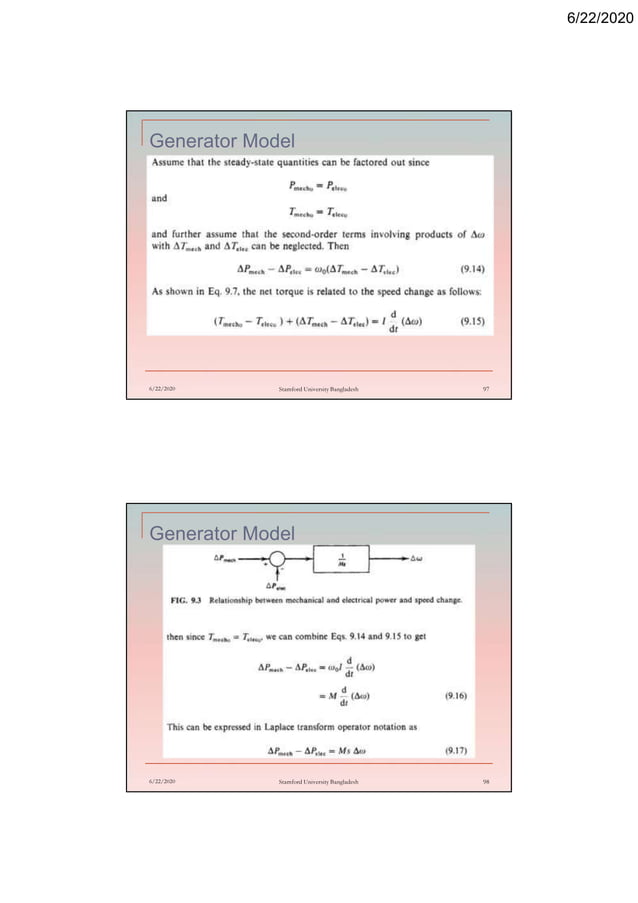 Power system operation & control( Switching & Controlling System) | PDF