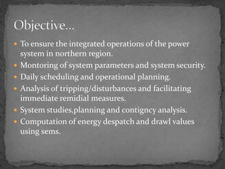 Power system operation corporation ltd (posoco) | PPTX