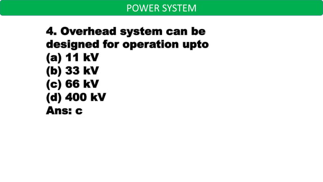 QUESTION ANSWER ,MCQ OF POWER SYSTEM,RRB,SSE,PSC,AE,JE,Power system ...