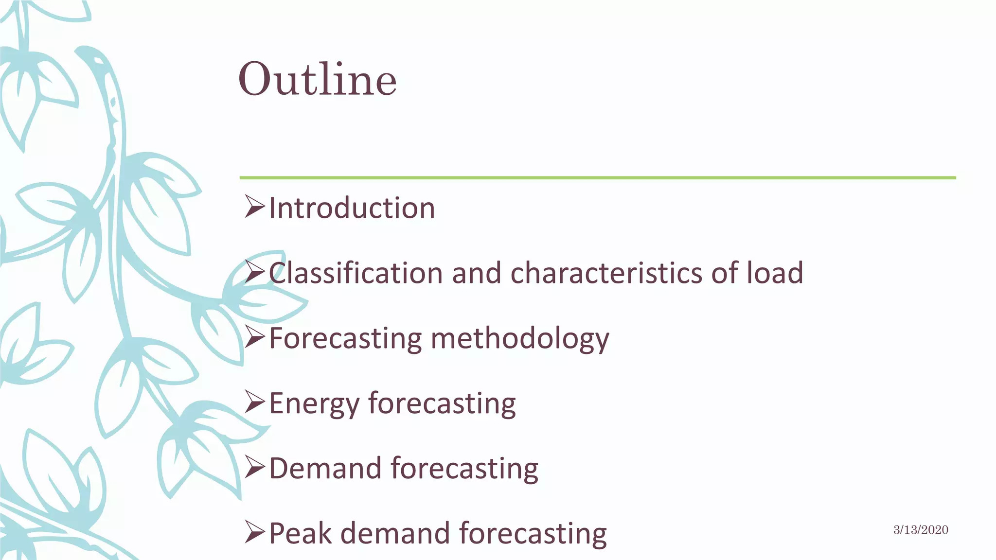 Power system planing and operation (pce5312) chapter one | PPT