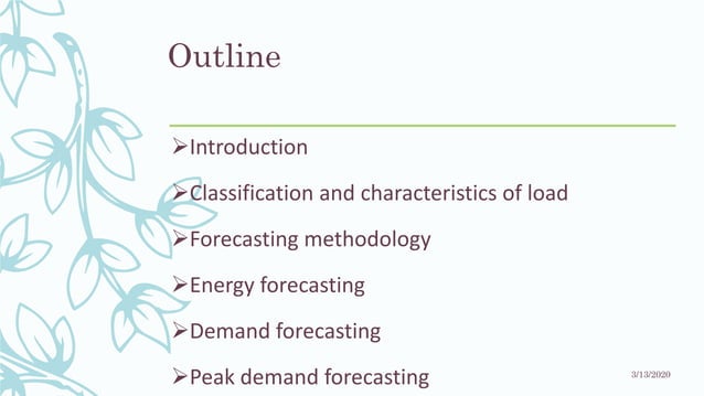 Power system planing and operation (pce5312) chapter one | PPT