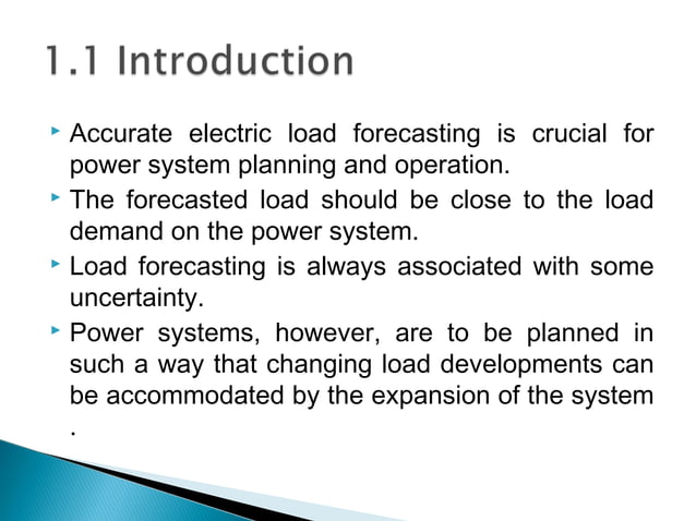 Power system planning & operation [eceg 4410] | PPT