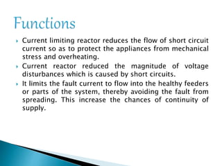 Powerpoint Presentation on Series Reactors | PPTX