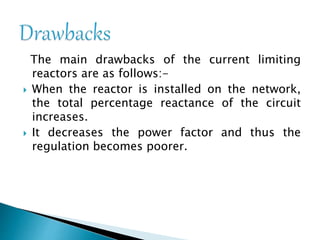 Powerpoint Presentation on Series Reactors | PPTX