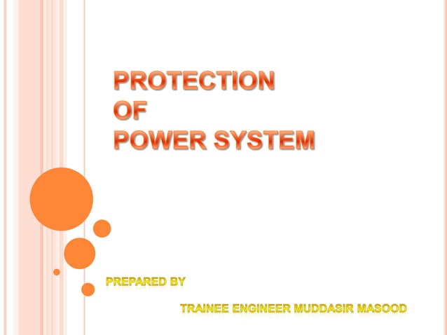 Power System Protection | PPT