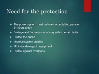 Power system protection | PPTX