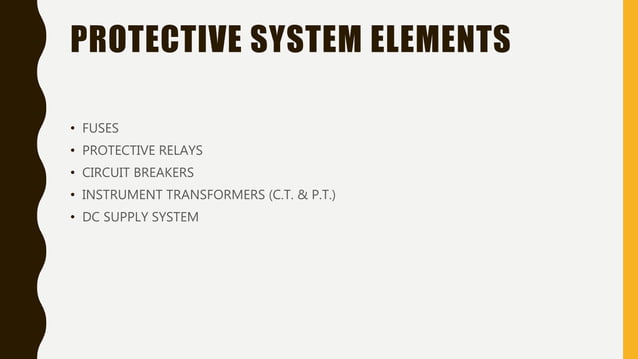Power system protection devices | PPTX | Physics | Science
