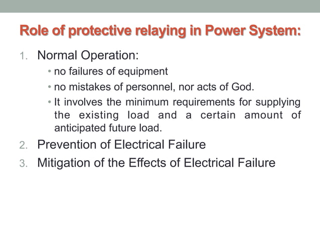 Power_System_Protection Lecture-1.pdf | Technology & Computing