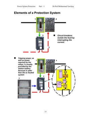 Power system protection_lecture_notes | PDF