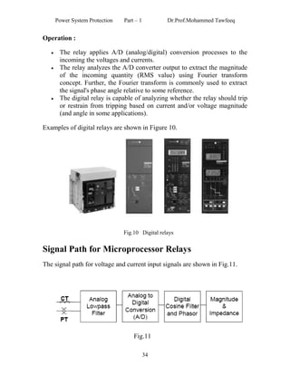 Power system protection_lecture_notes | PDF