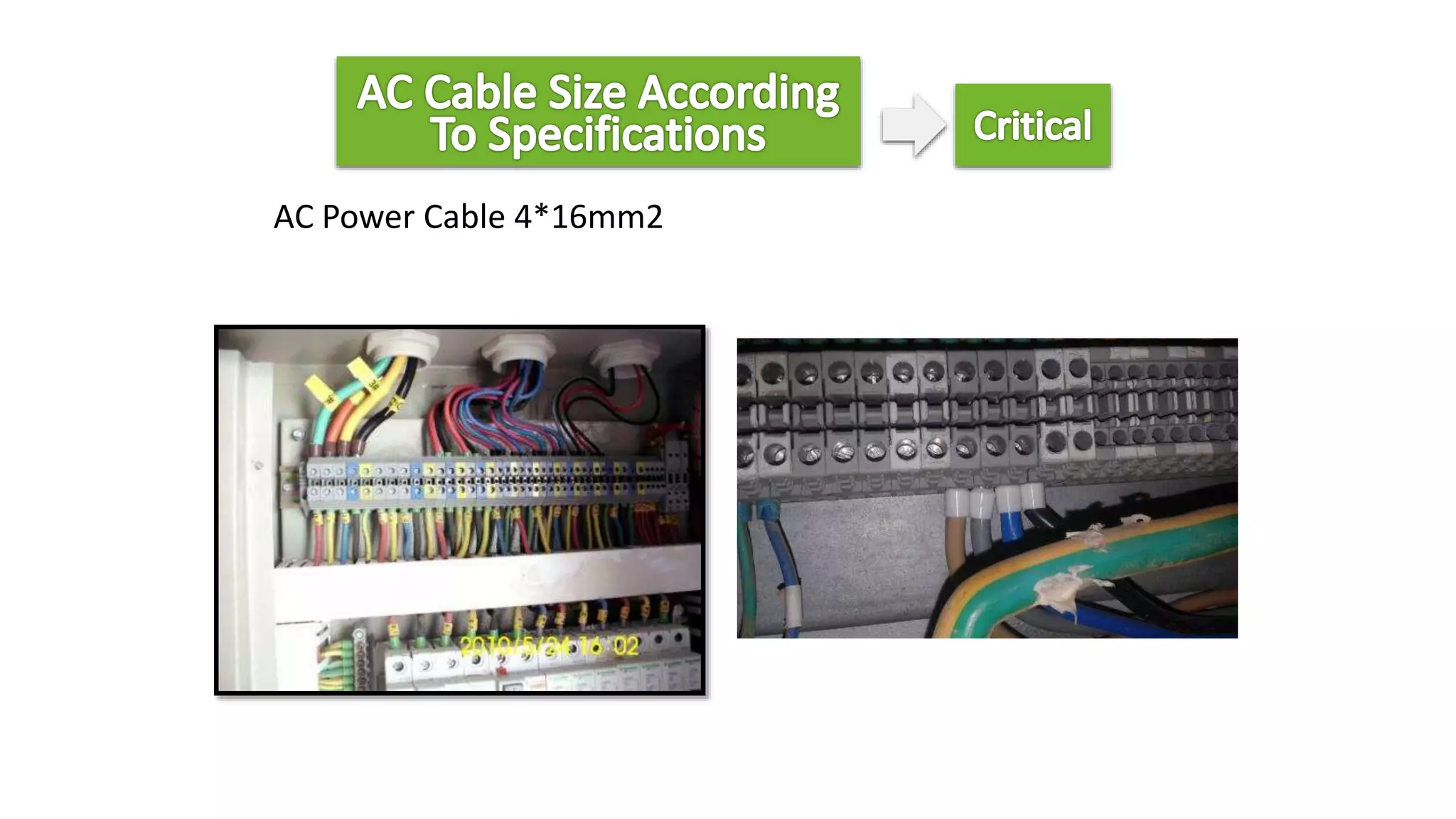 Power System Reserves for Installation, Preventative Maintenance and ...