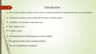 Power system stablity | PPT