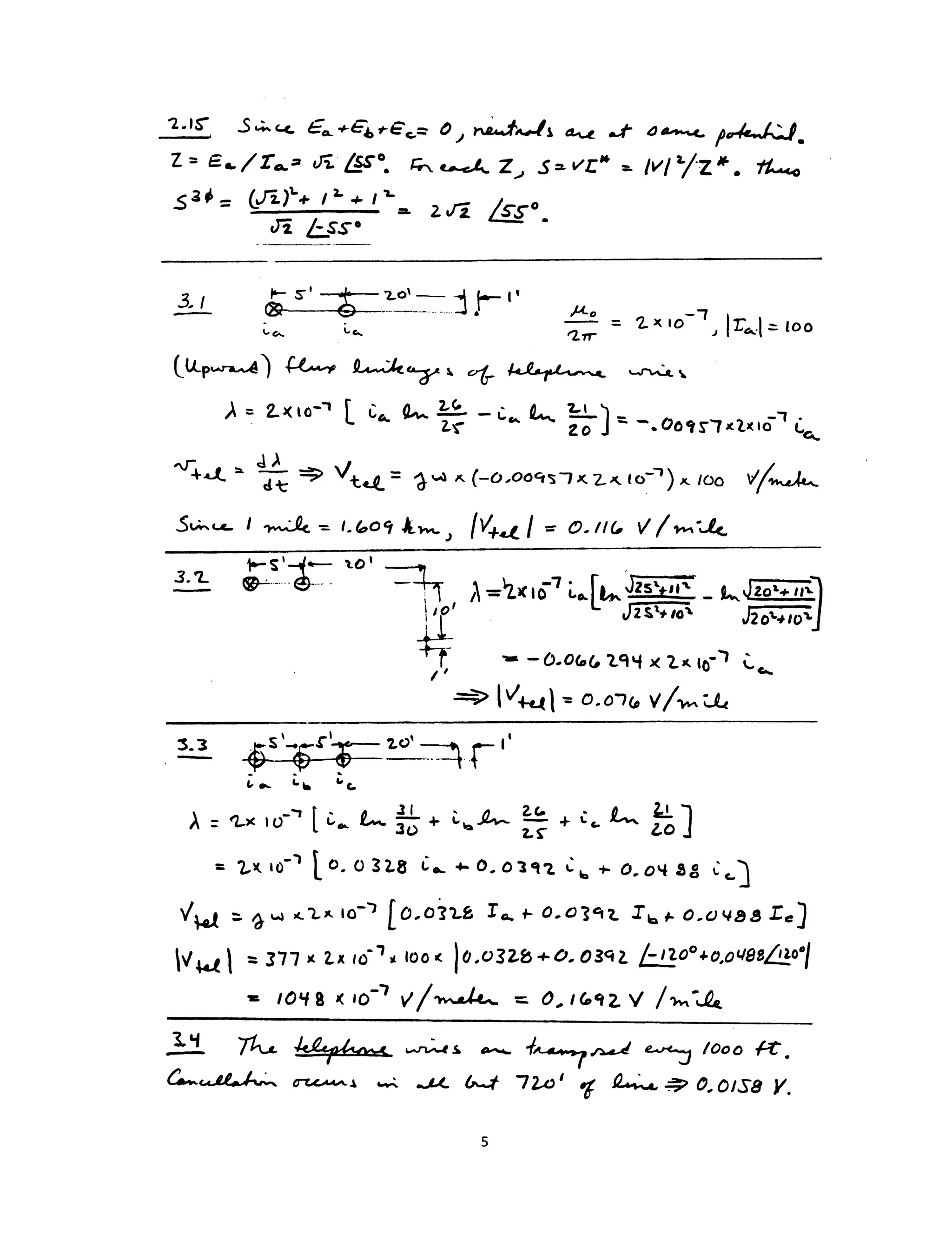 Solutions for Problems: Power Systems Analysis (2nd Edition) by Bergen and Vittal | PDF