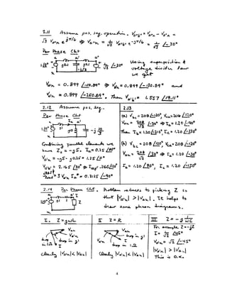Solutions for Problems: Power Systems Analysis (2nd Edition) by Bergen and Vittal | PDF