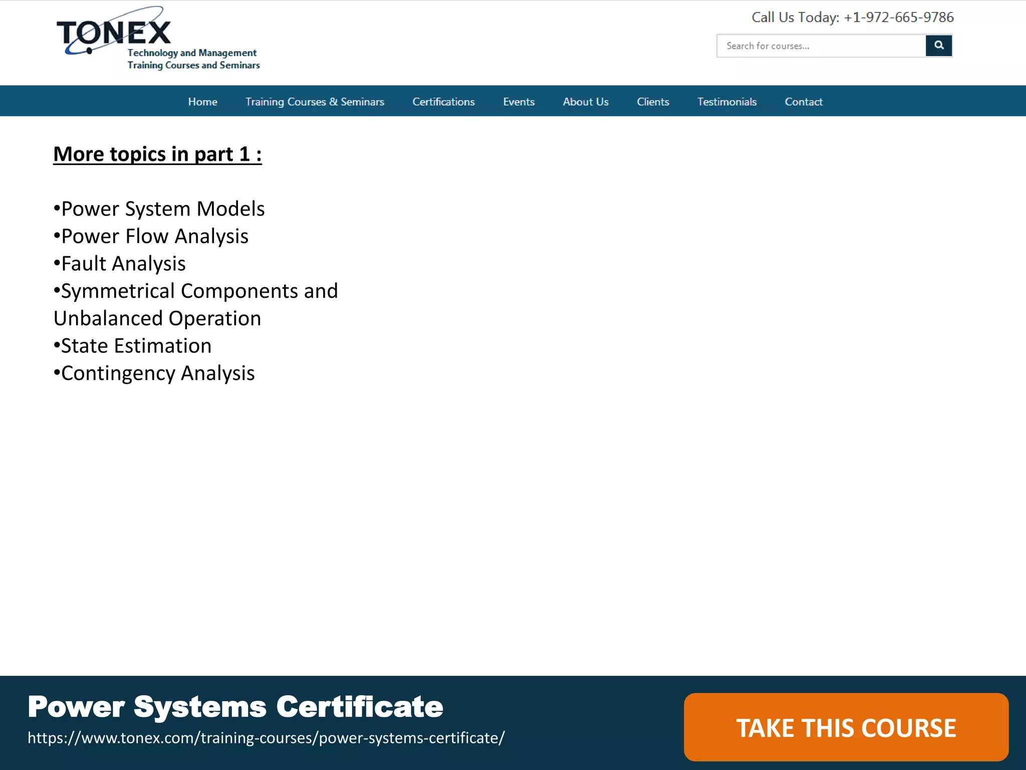 Power Systems Certificate | PPTX