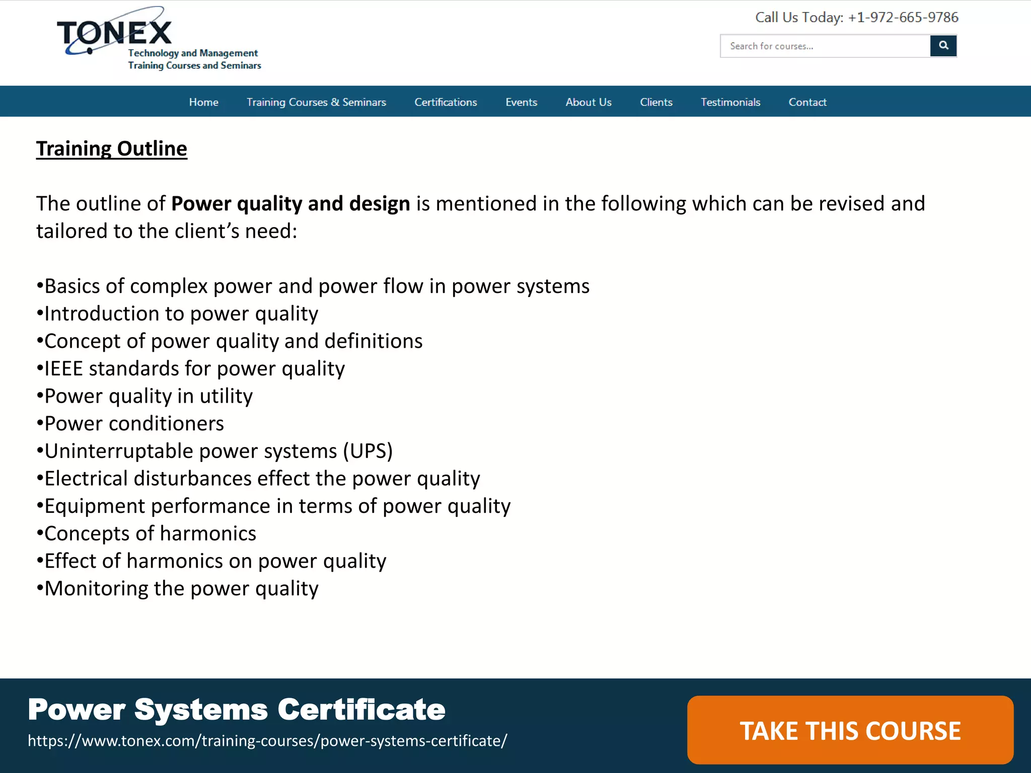 Power Systems Certificate | PPTX
