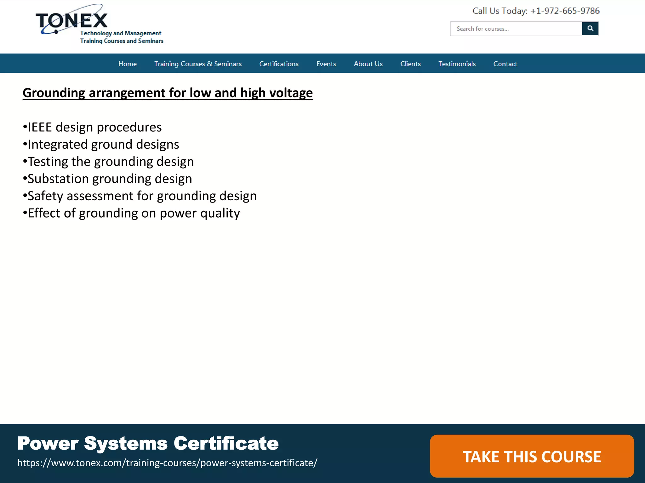 Power Systems Certificate | PPTX