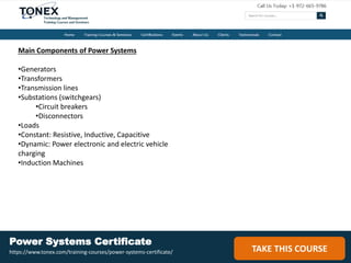 Power Systems Certificate | PPT