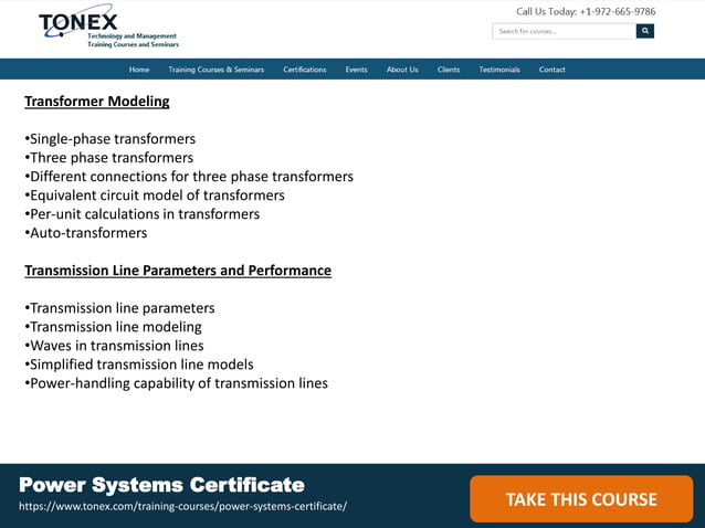 Power Systems Certificate | PPT