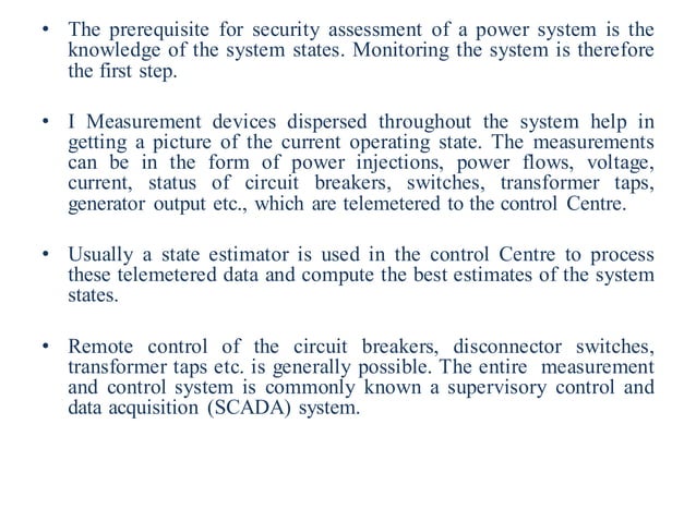 Power system security | PDF | Operating Systems | Computer Software and Applications