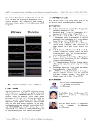 Power system solution provided by facts and hvdc | PDF | Computer ...
