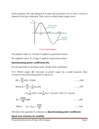 Power system stability | PDF