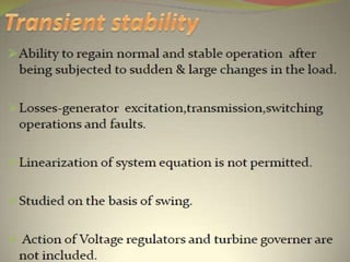 POWER SYSTEM STABILITY for power systems.pptx