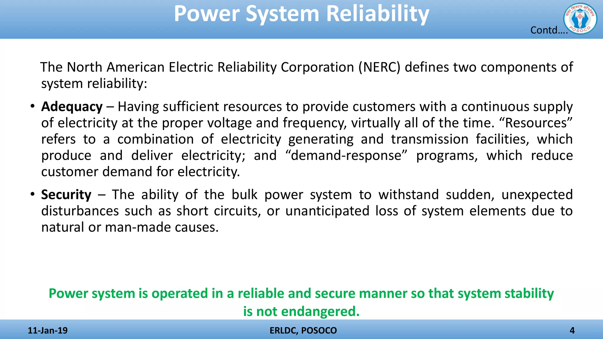 Power system stability issues and Defence Mechanism in Indian Grid | PDF