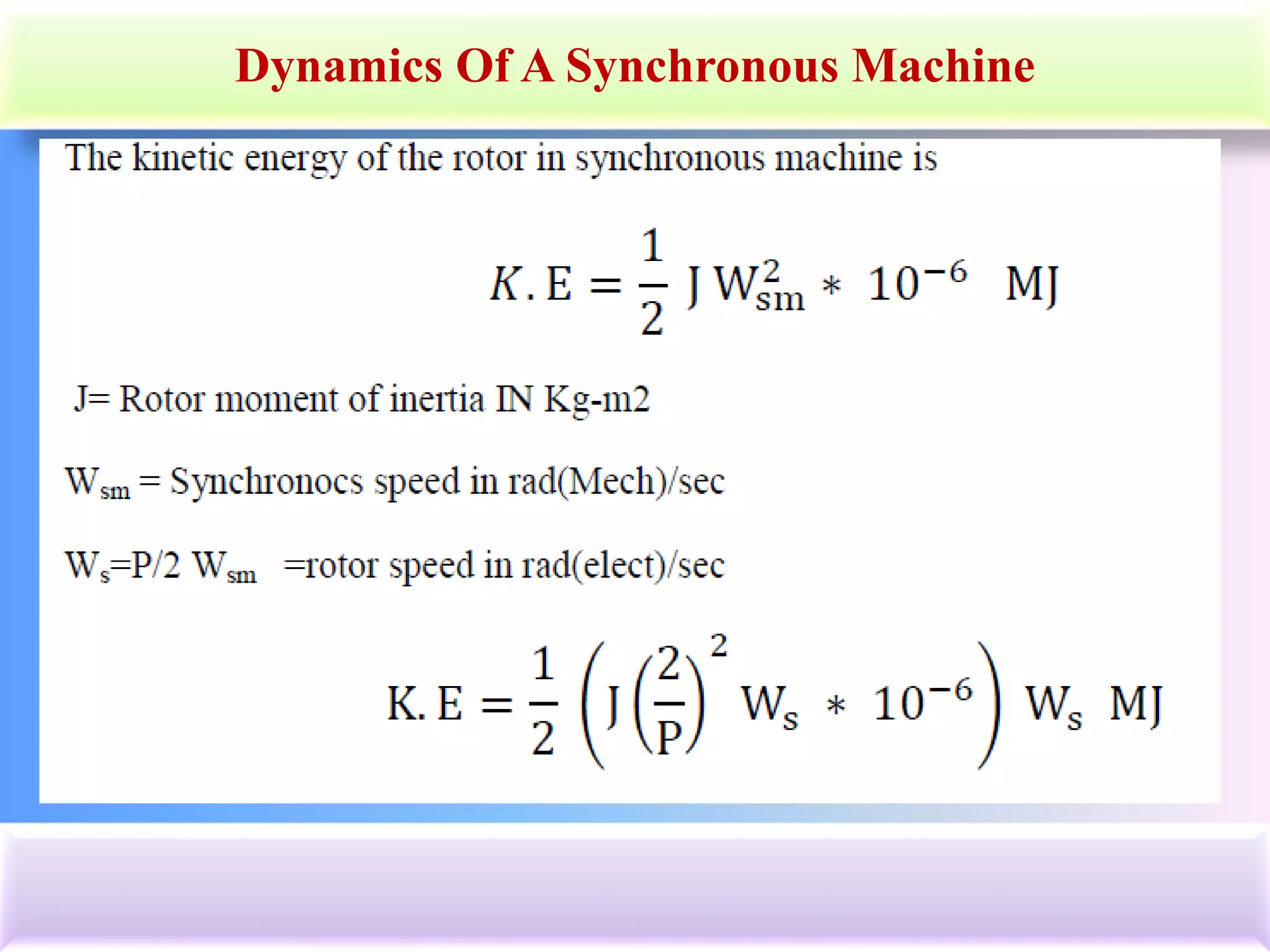 Power system stability | PPTX