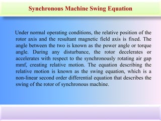 Power system stability | PPTX