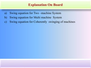 Power system stability | PPTX