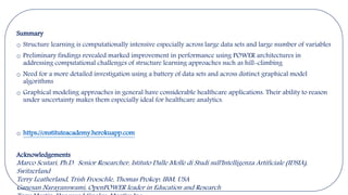 Graphical Structure Learning accelerated with POWER9 | PPTX