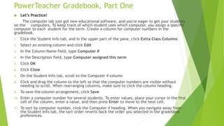 Power teacher gradebook part one | PPTX