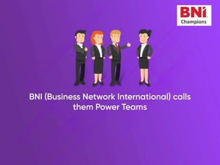 Power team BNI Edu Slot | PPTX