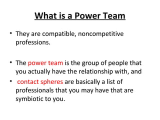 Power teams 9th aug 2012 | PPT