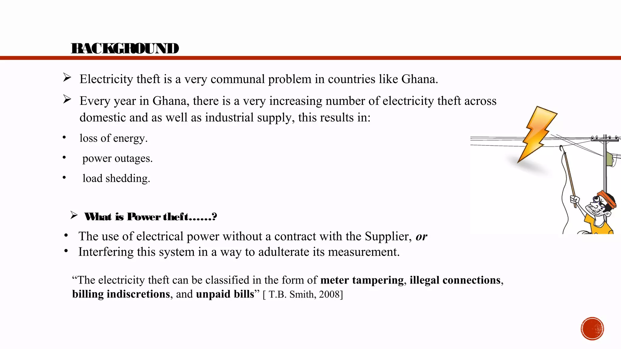 WIRELESS Power theft DETECTION | PPT