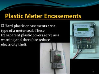 Power theft detection | PPTX