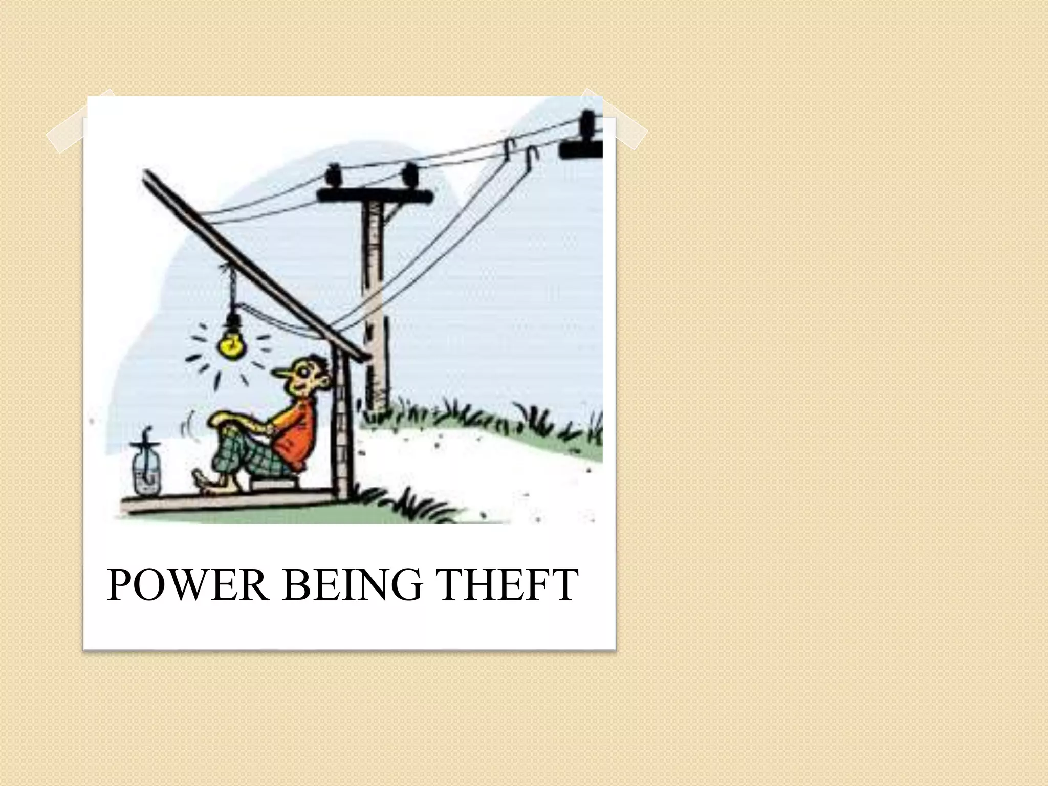 Power theft detection | PPTX