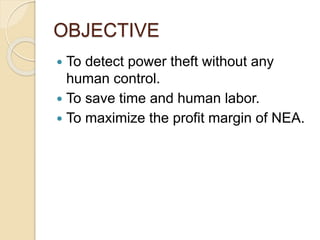 Power theft detection | PPTX