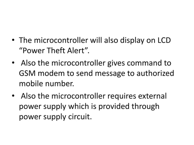 Power theft detection | PPTX