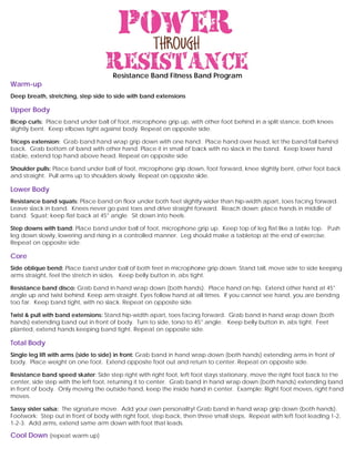 Power Through Resistance | PDF